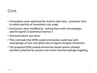 Bilosomes and emulsomes.pptx