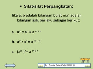 Bilangan berpangkat | PPTX