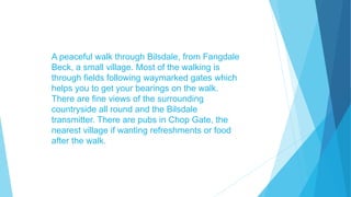 Bilsdale – medium walk | PPTX