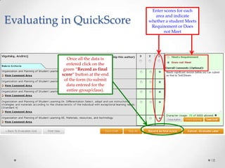 BilSPED TS faculty instructional guide | PPTX