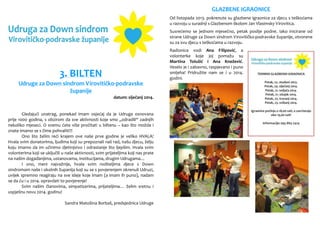 Bilten br.3 Udruga za Down sindrom Virovitičko-podravske županije | PPT