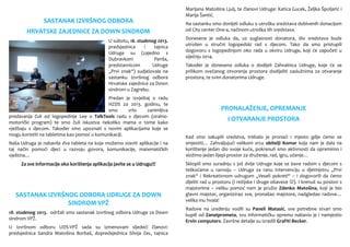 Bilten br.3 Udruga za Down sindrom Virovitičko-podravske županije | PPT