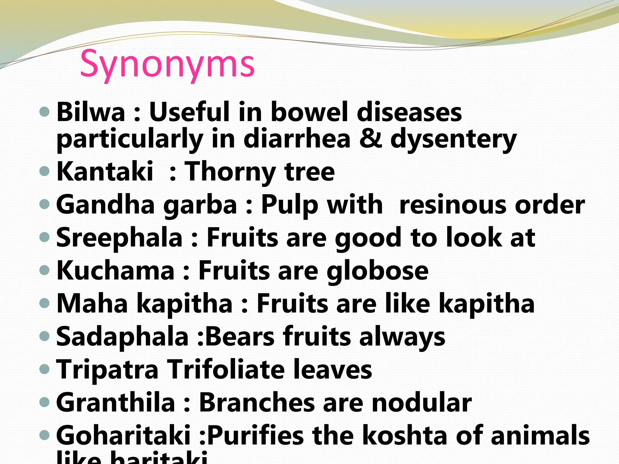 BILWA single drug detailed and simplified explanation | PPTX