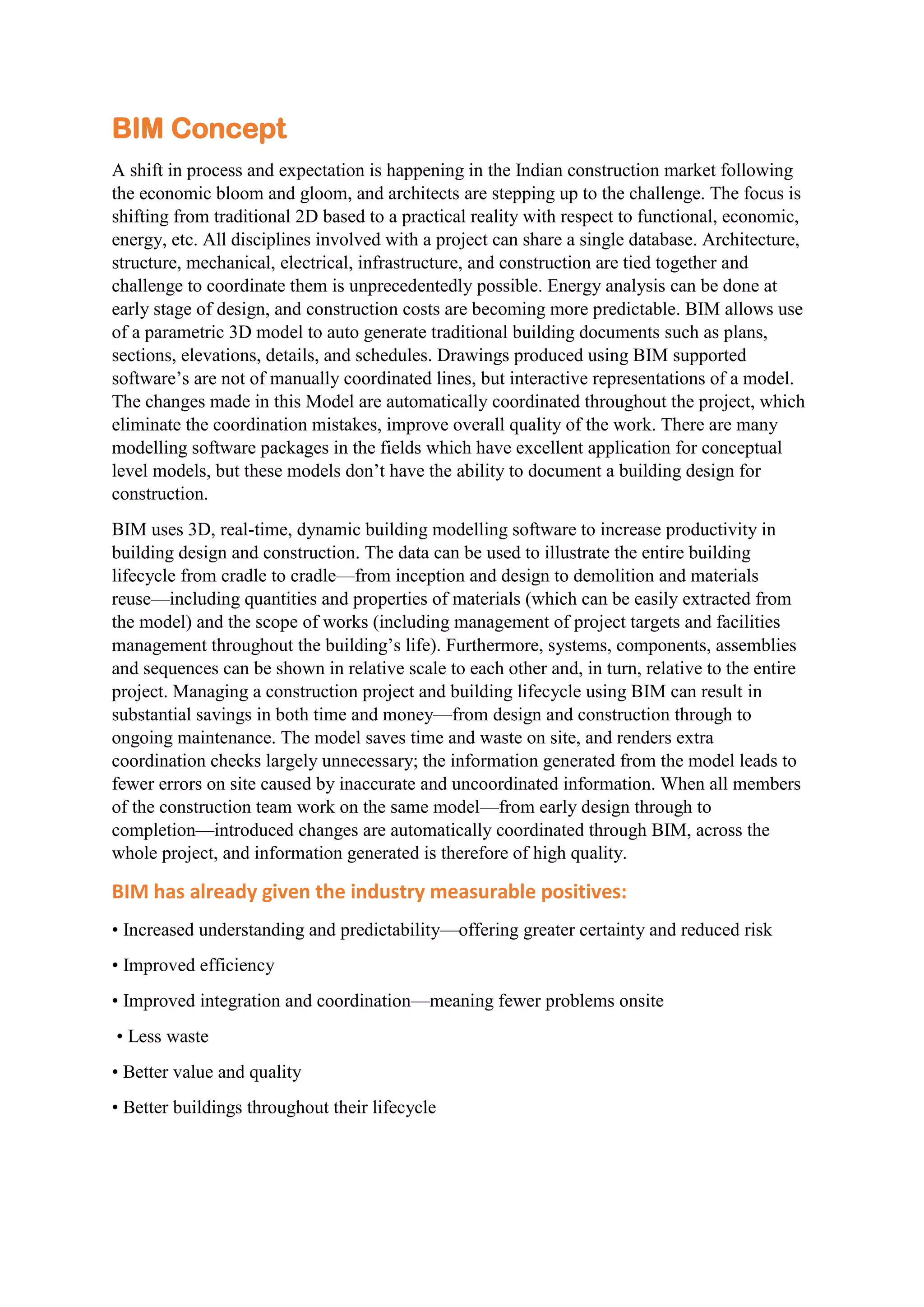 Building Information Model | PDF