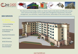 Revit BIM Engineering Solutions by TrueCADD | PPT