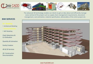 Revit BIM Engineering Solutions by TrueCADD | PPT