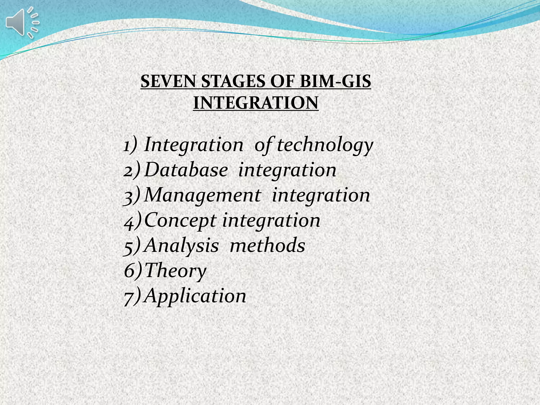 INTEGRATION OF BIM AND GIS | PPTX