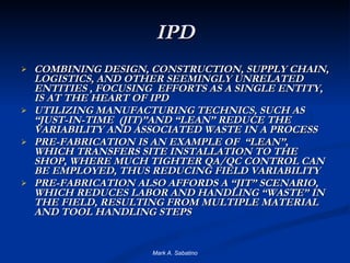 Bim ipd pp-slide_show_12-24-10_audio_ver | PPT