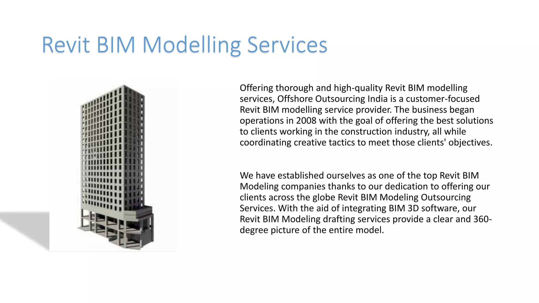 BIM-Information-Modelling-Services | PPTX