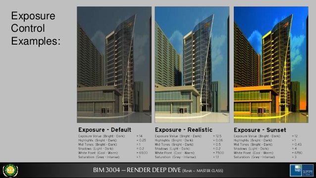 Revit Rendering Settings
