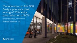 The ROI of BIM 360 Design - Customers Share Their Stories | PDF | Cloud ...