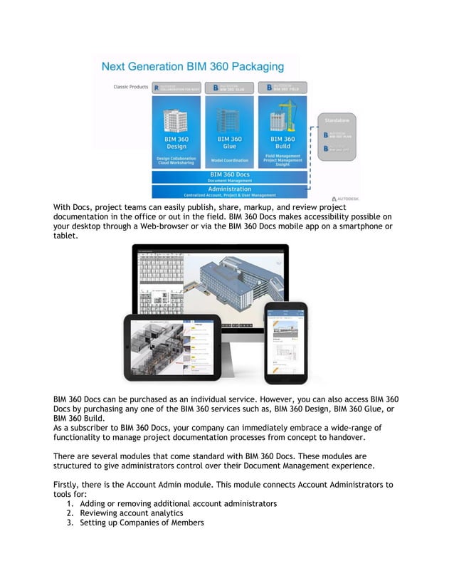 Introduction to BIM 360 Docs | PDF