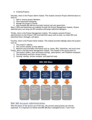 Introduction to BIM 360 Docs | PDF