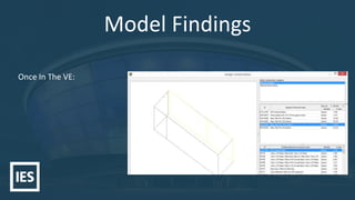 IES BIM Faculty - BIM4Analysis Update | PPTX