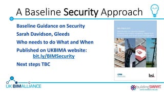 UK BIM Alliance Update: BIM4Housing | PPTX