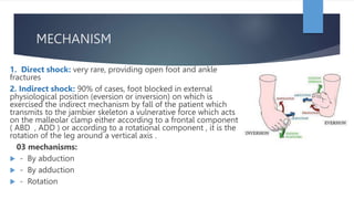 BIMALLEOLAR FRACTURES mechanism and anapath.pptx