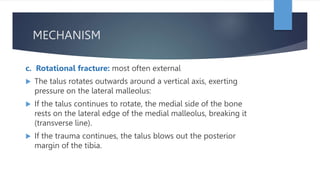 BIMALLEOLAR FRACTURES mechanism and anapath.pptx