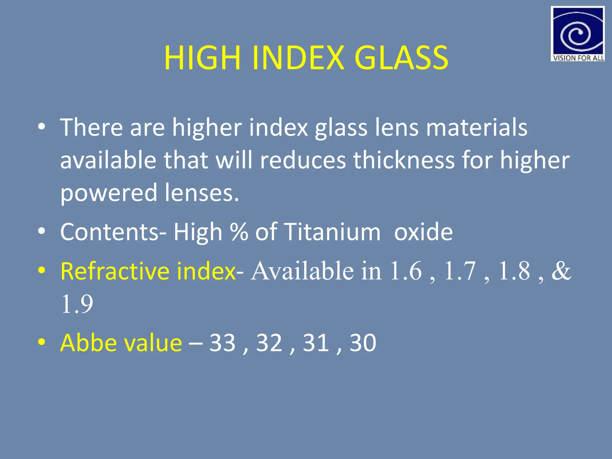 Bimal Opthalmic Lens material properties.pptx