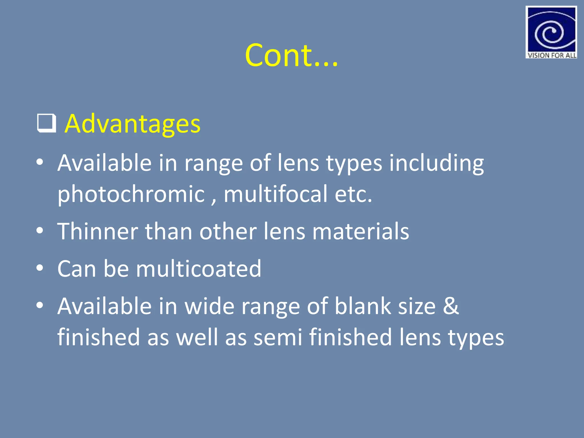 Bimal Opthalmic Lens material properties.pptx