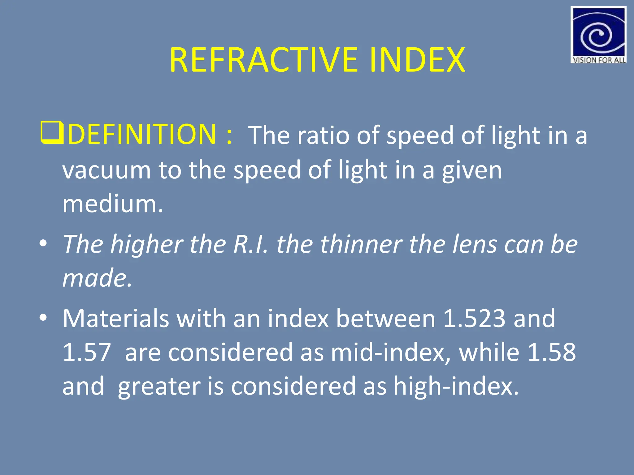 Bimal Opthalmic Lens material properties.pptx