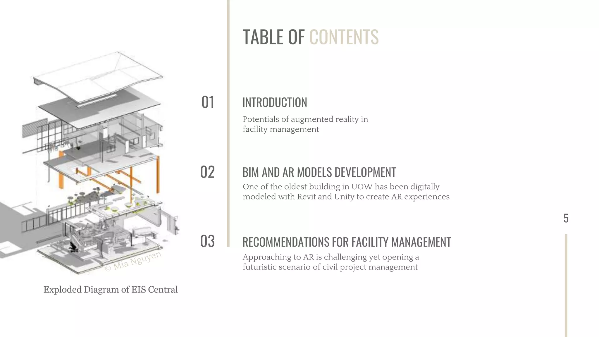 BIM and Augmented Reality in Civil Engineering - UOW Summer Project 19 ...