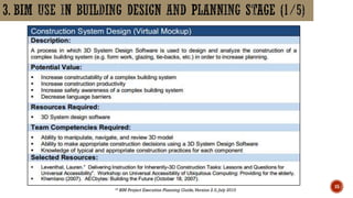 Bim and building life cycle | PPTX