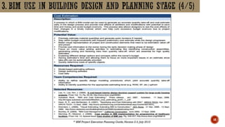 Bim and building life cycle | PPTX