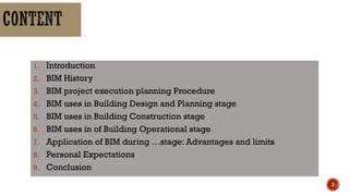 Bim and building life cycle | PPTX