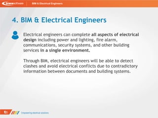 BIM and electrical engineers. An insight on elec calc™ BIM | PPTX