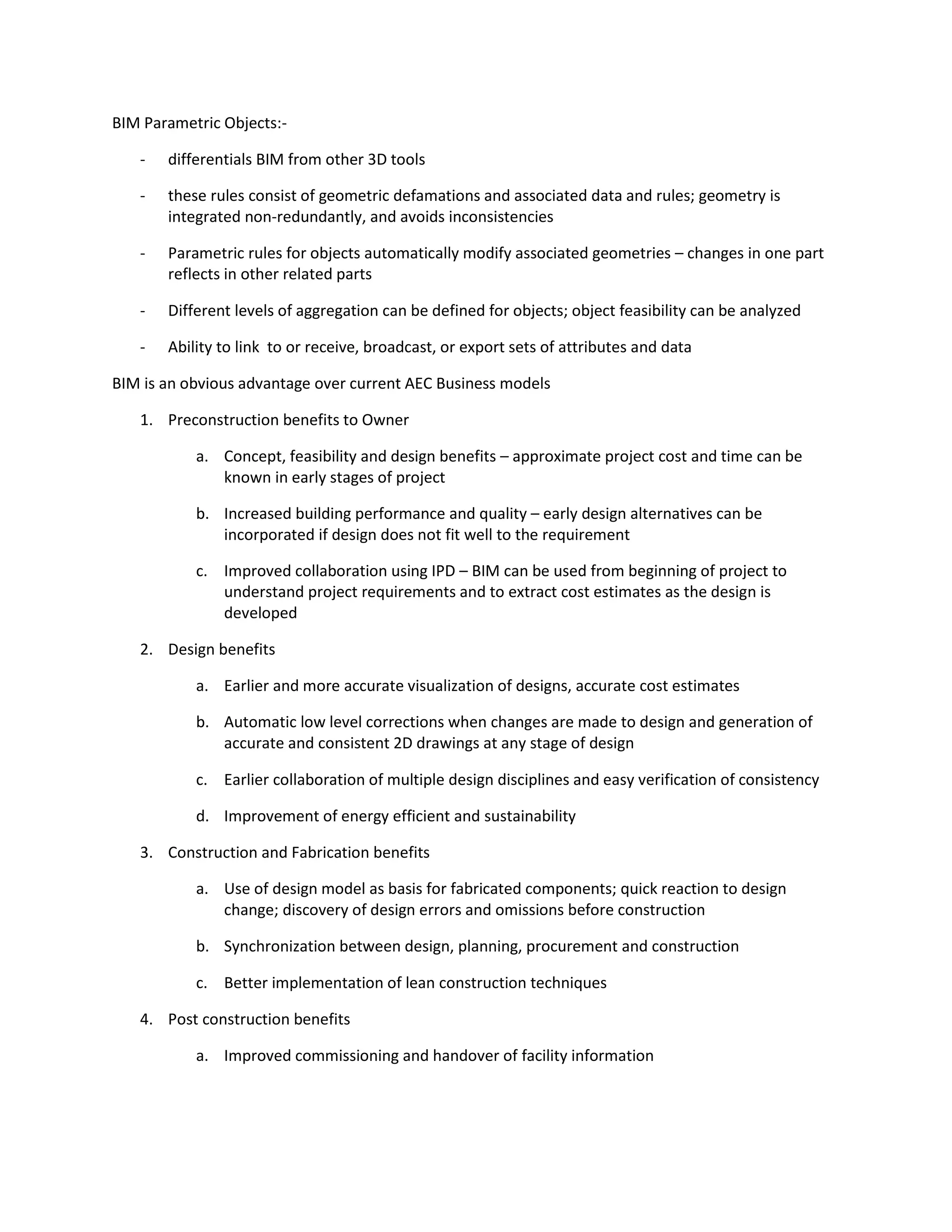 Bim and integrated design | PDF