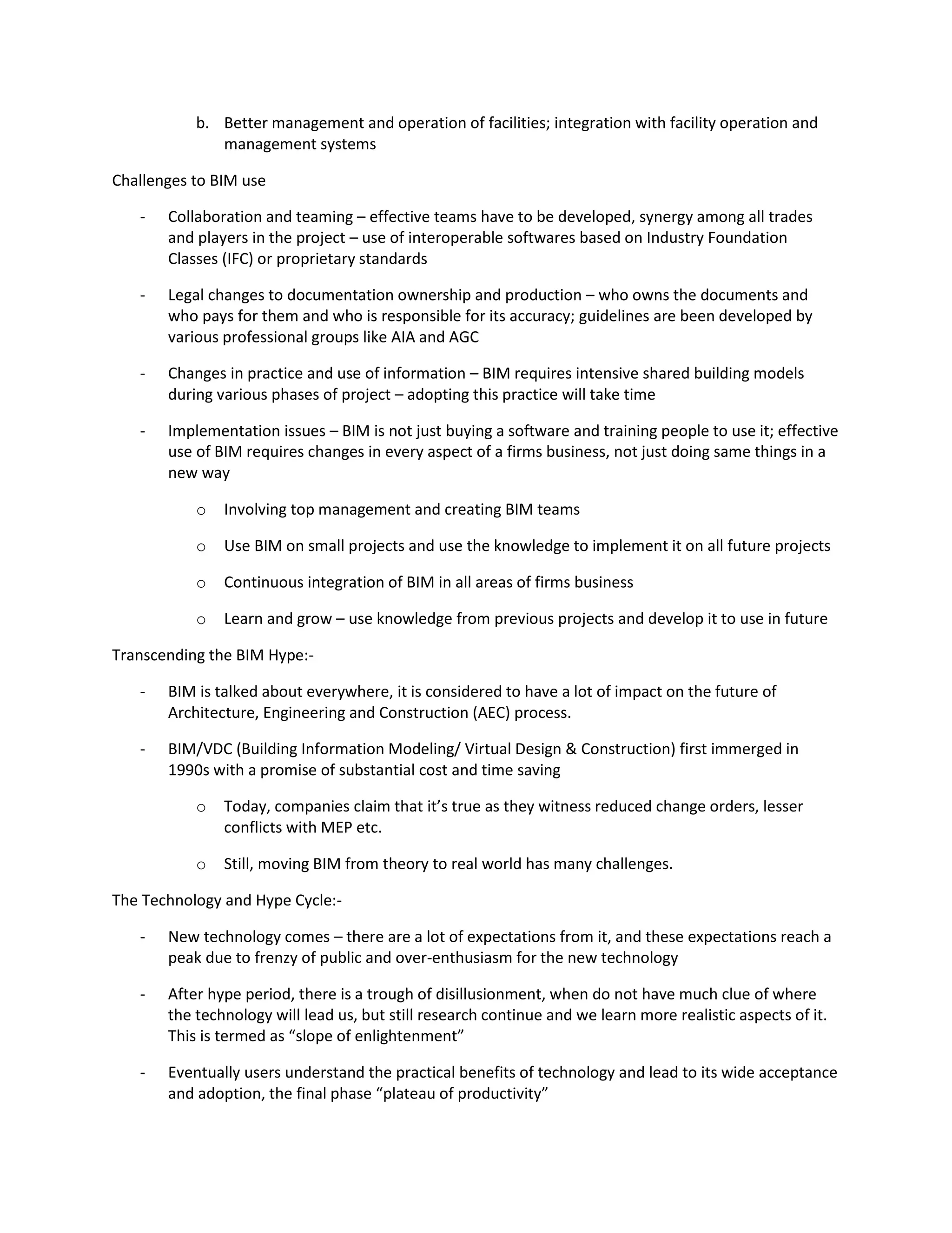 Bim and integrated design | PDF