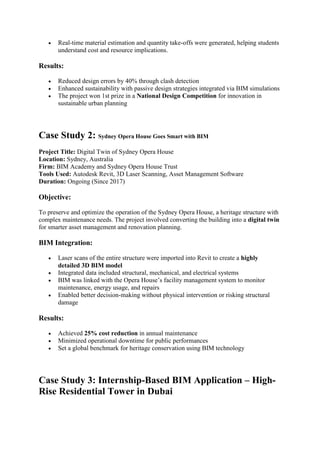 Shape Smarter Structures – Enroll in a BIM Architecture Course Today | PDF