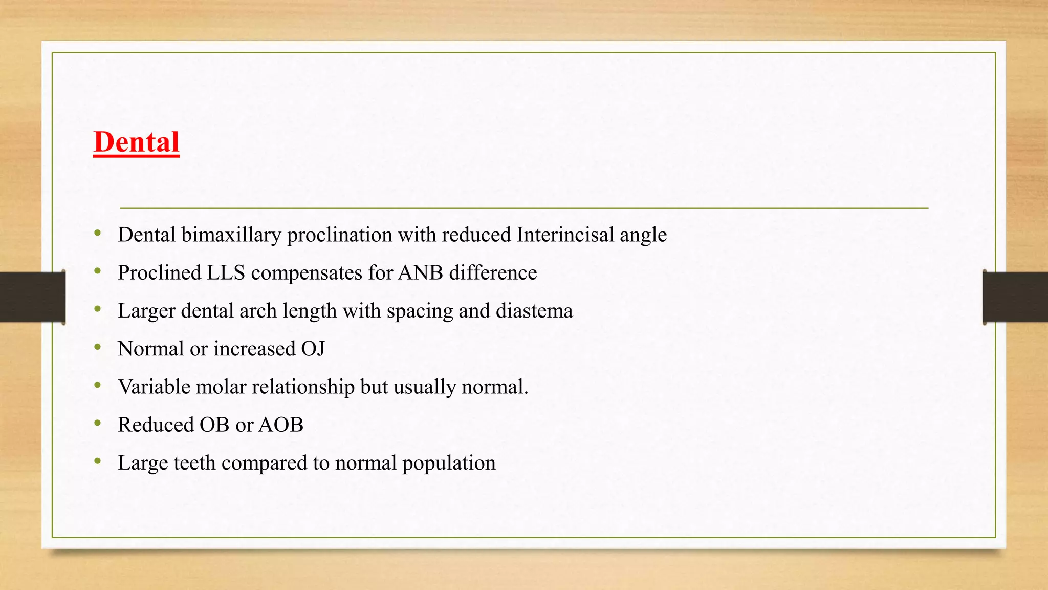 Bimaxillary proclination | PPTX