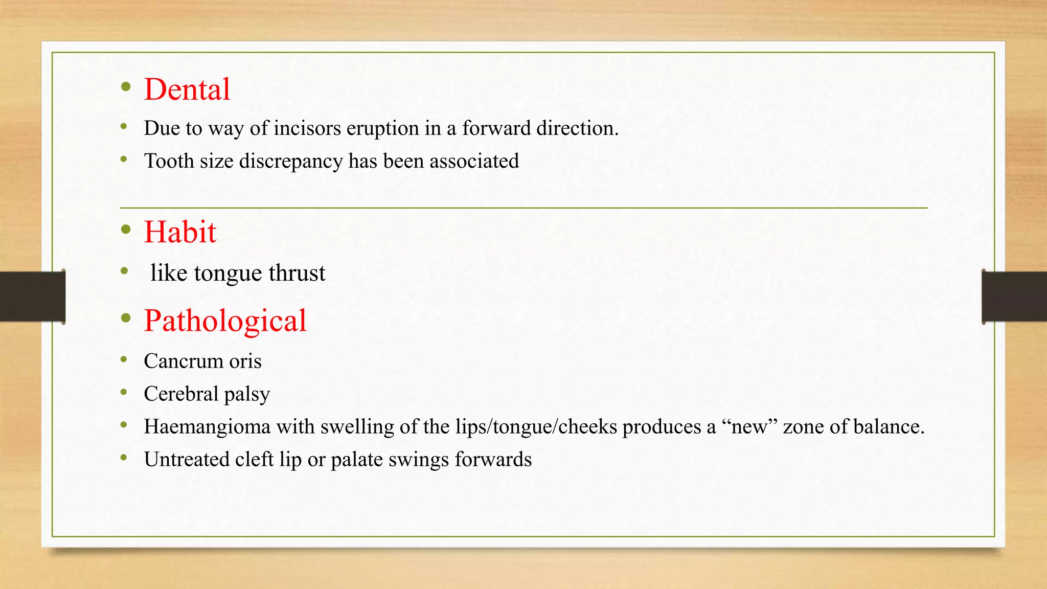 Bimaxillary proclination | PPTX