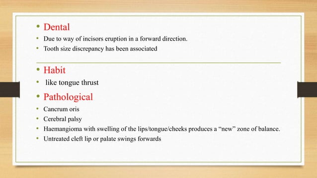 Bimaxillary proclination | PPTX | Dental Health | Diseases and Conditions