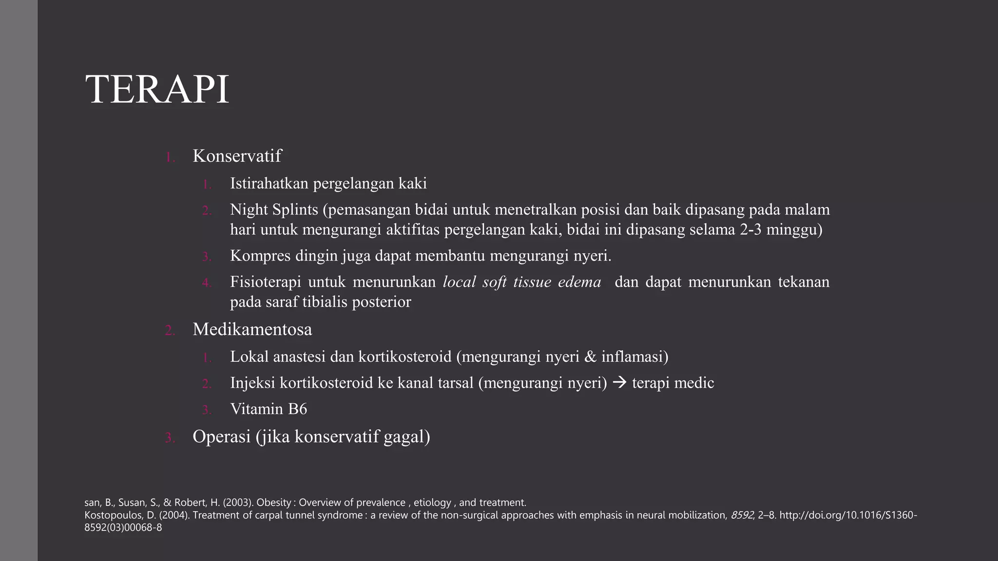 BIMBINGAN 7 - CTS, TTS, Neuropati, Peroneal Palsy, Neurogenic Bladder ...