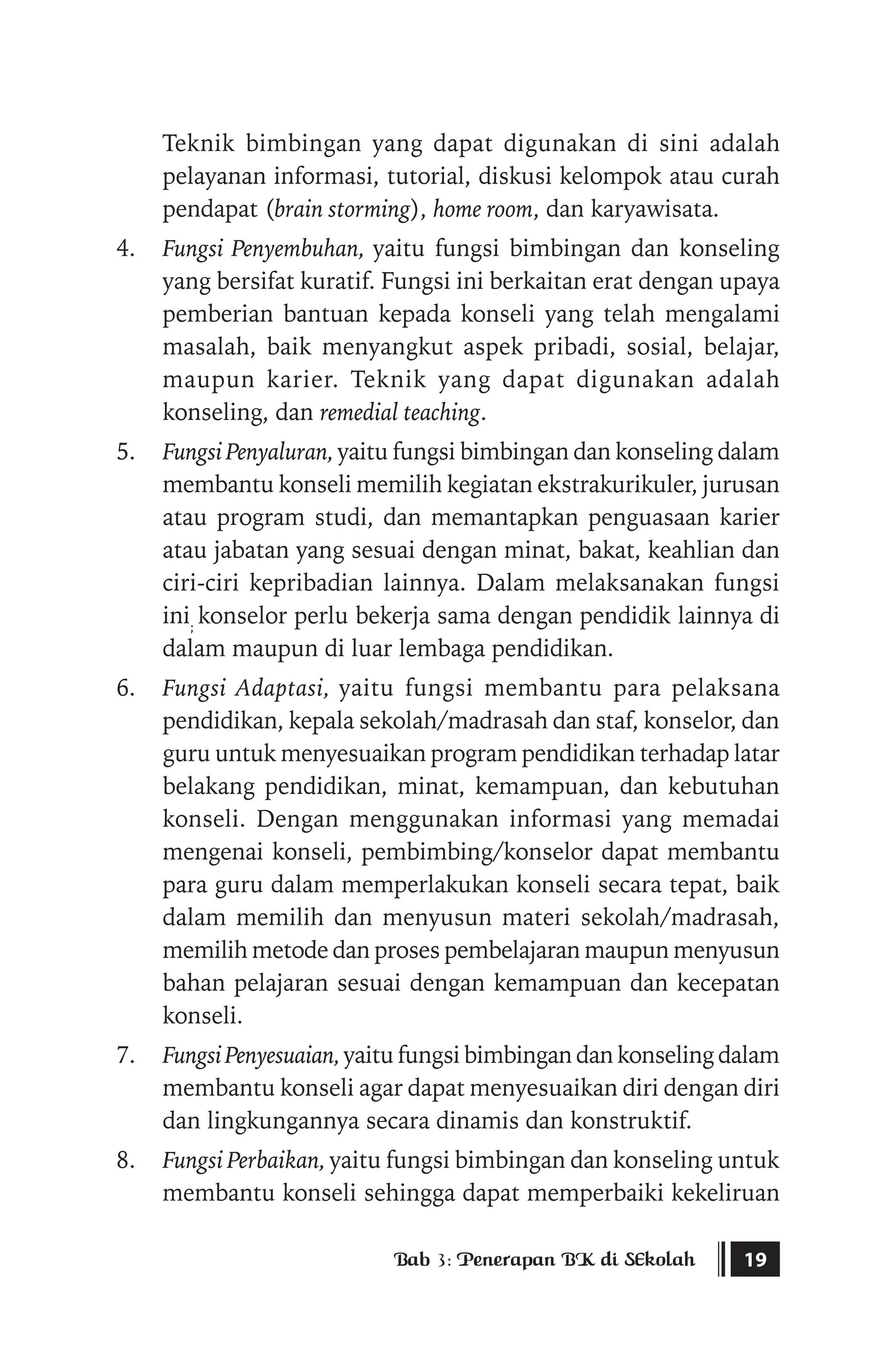 BIMBINGAN DAN KONSELING BUKUU Edisi Revisi Dua | PDF