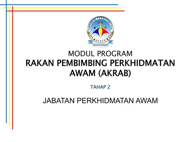 BIMBINGAN KELOMPOK PERKHIDMATAN AWAM JPA | PPT