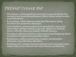 Bimbingan sosial perorangan | PPT