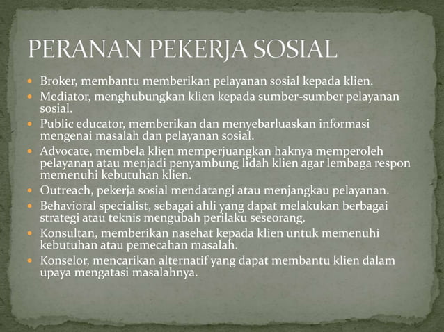 Bimbingan sosial perorangan | PPTX