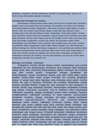 Bimbingngan konseling | PDF