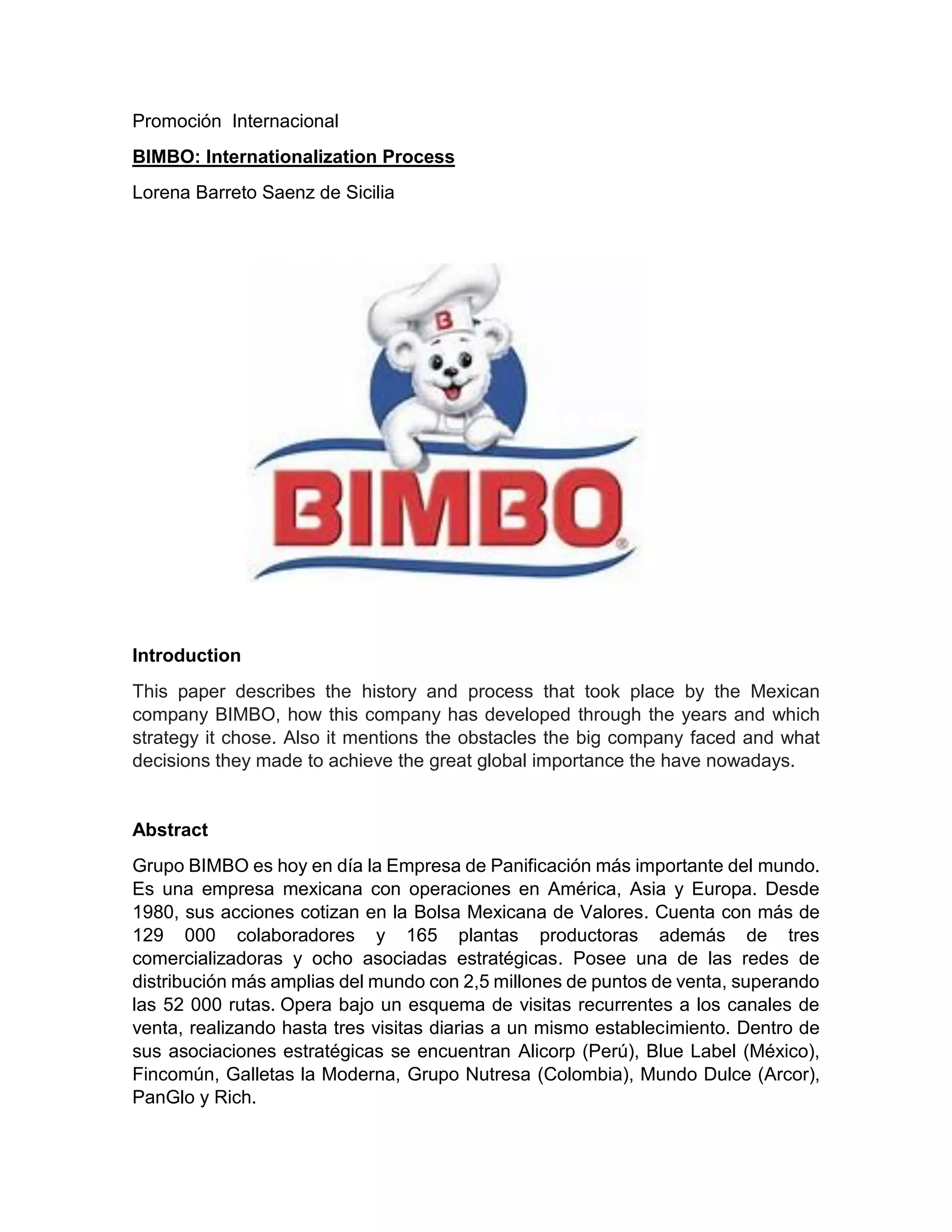 Bimbo | PDF