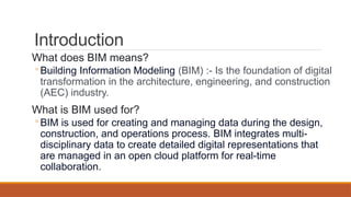 BIM (Building Information Modeling) DAY ONE.pptx