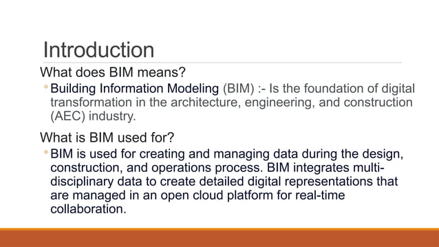 BIM (Building Information Modeling) DAY ONE.pptx