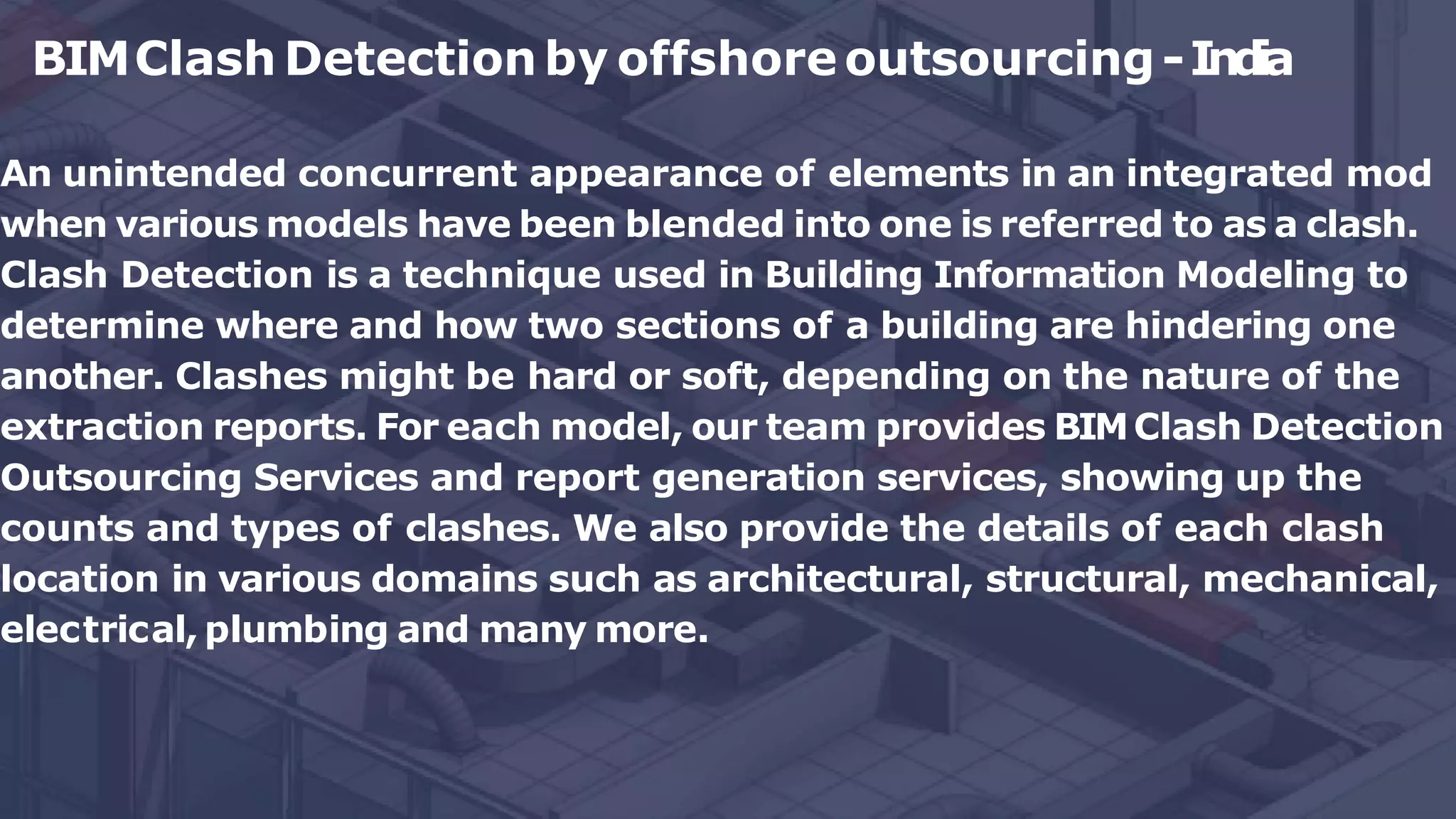 BIM Clash Detection - offshore outsourcing - india.pptx