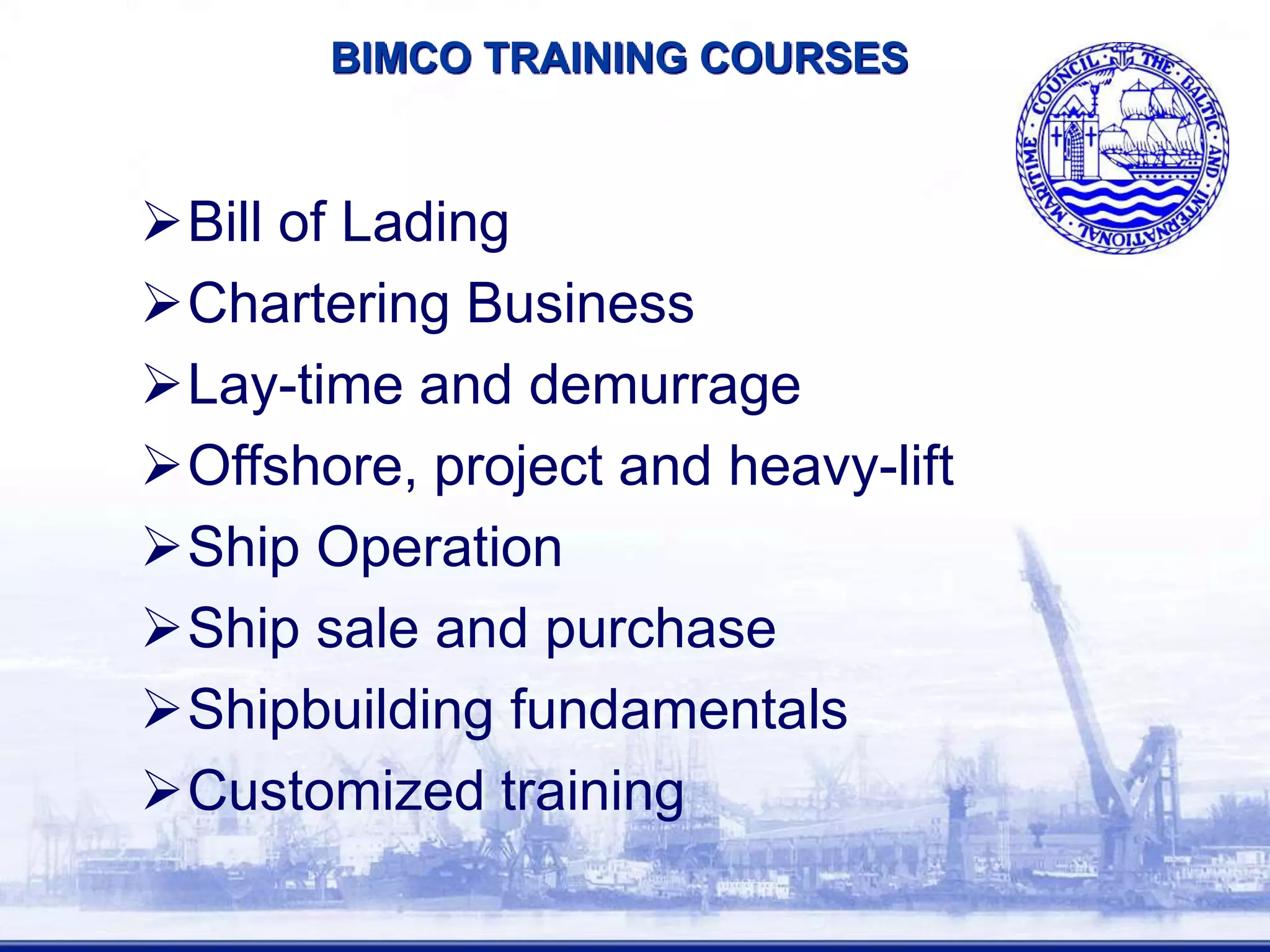 Bimco | PPTX