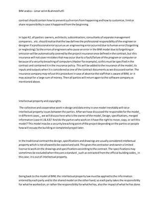 Bim contracts | PDF