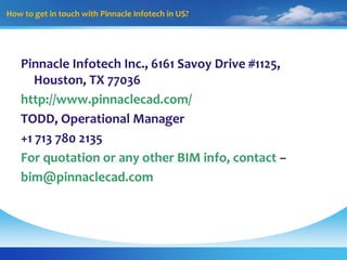 Bim engineering service provided by Pinnacle Infotech | PPT