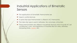 Bi metala temperature element measurement.pptx