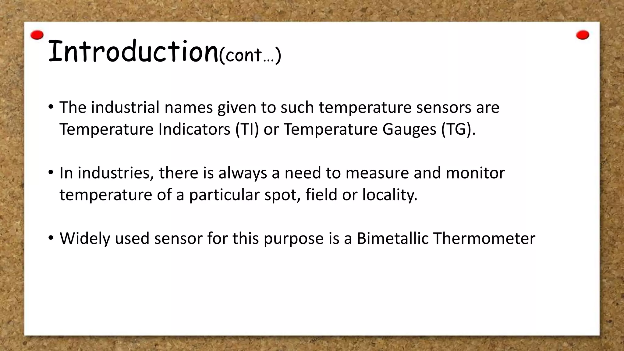 Bimetallic strip thermometer | PPTX
